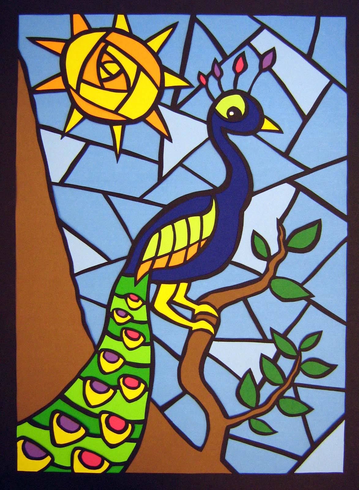 Stained Glass Papercuts – Art Room Online