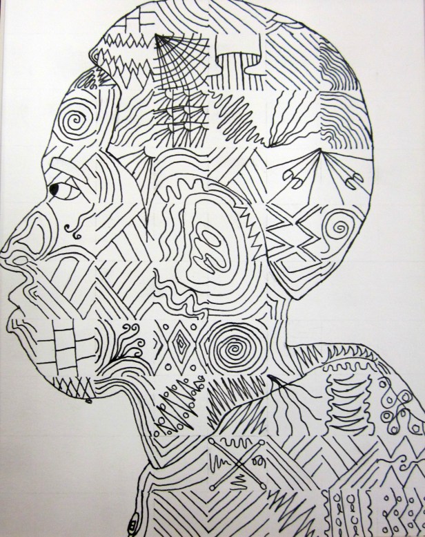 Zentangle Self Portraits – Art Room Online