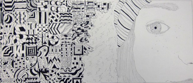 Zentangle Self Portraits – Art Room Online