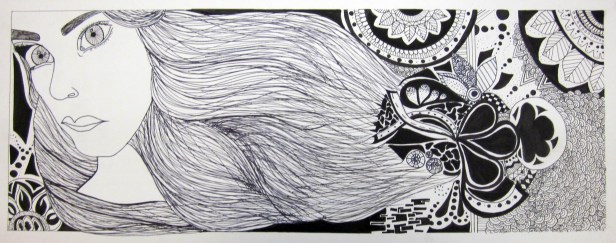 Zentangle Self Portraits – Art Room Online